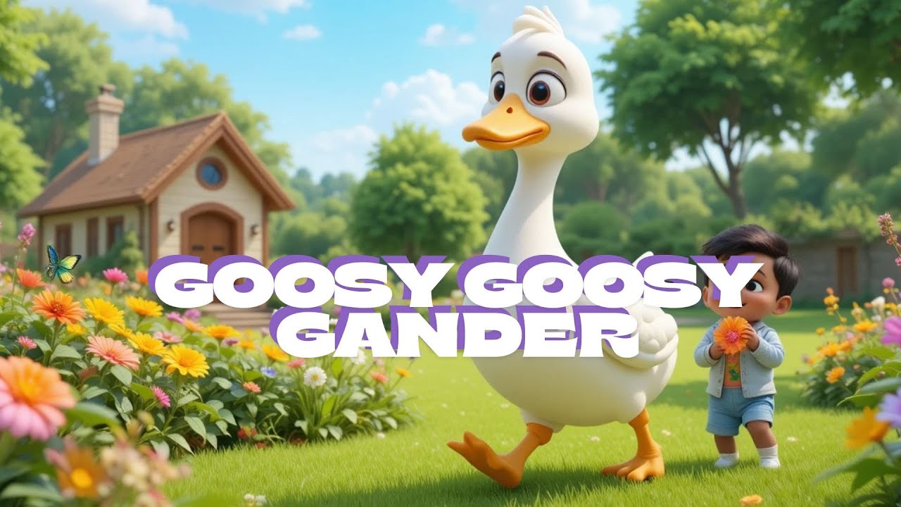 “Goosy Goosy Gander பாட்டு |Goosy Goose’s Garden Adventure | Tamil ...