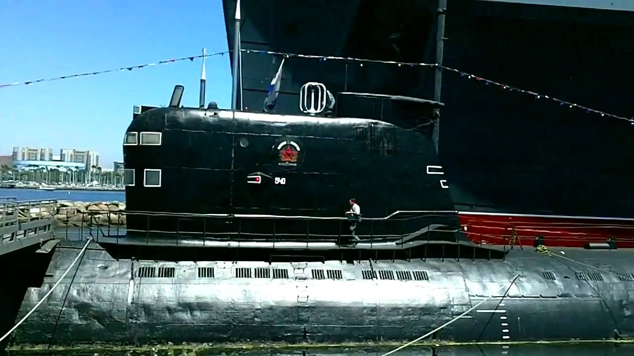 Russian Submarine Scorpion USA Long Beach HD - YouTube