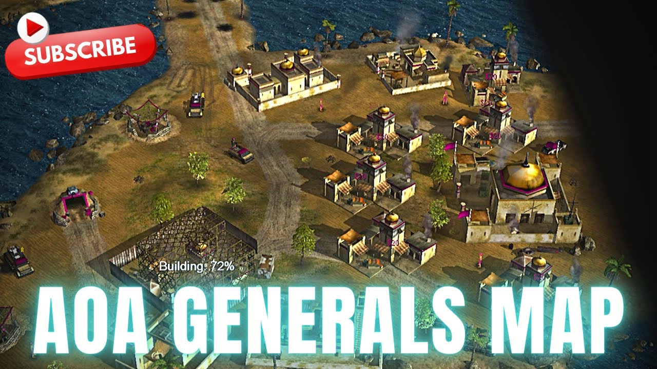 GENERALS ZERO HOUR AOA MAP | خريطه فن الهجوم للعبة الجنرال زيرو اور مع ...