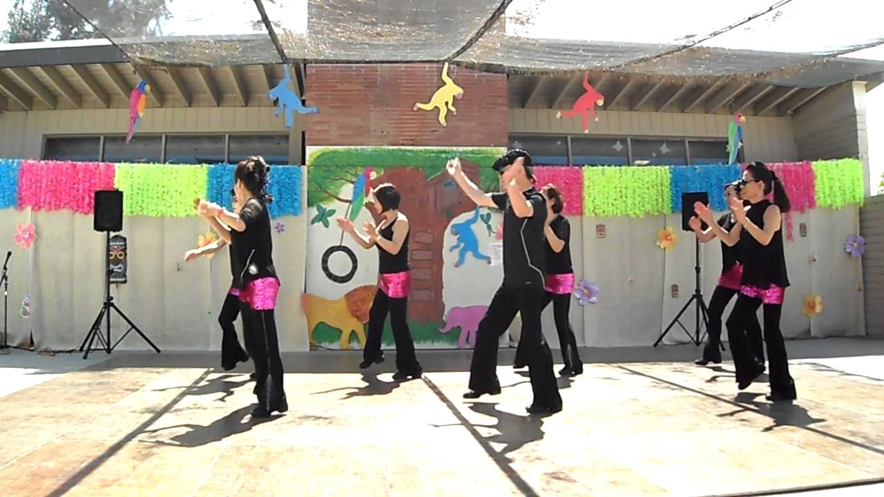 Hawaiian Festival, Line Dance #3, Northridge, Park & Rec L A city, CA ...