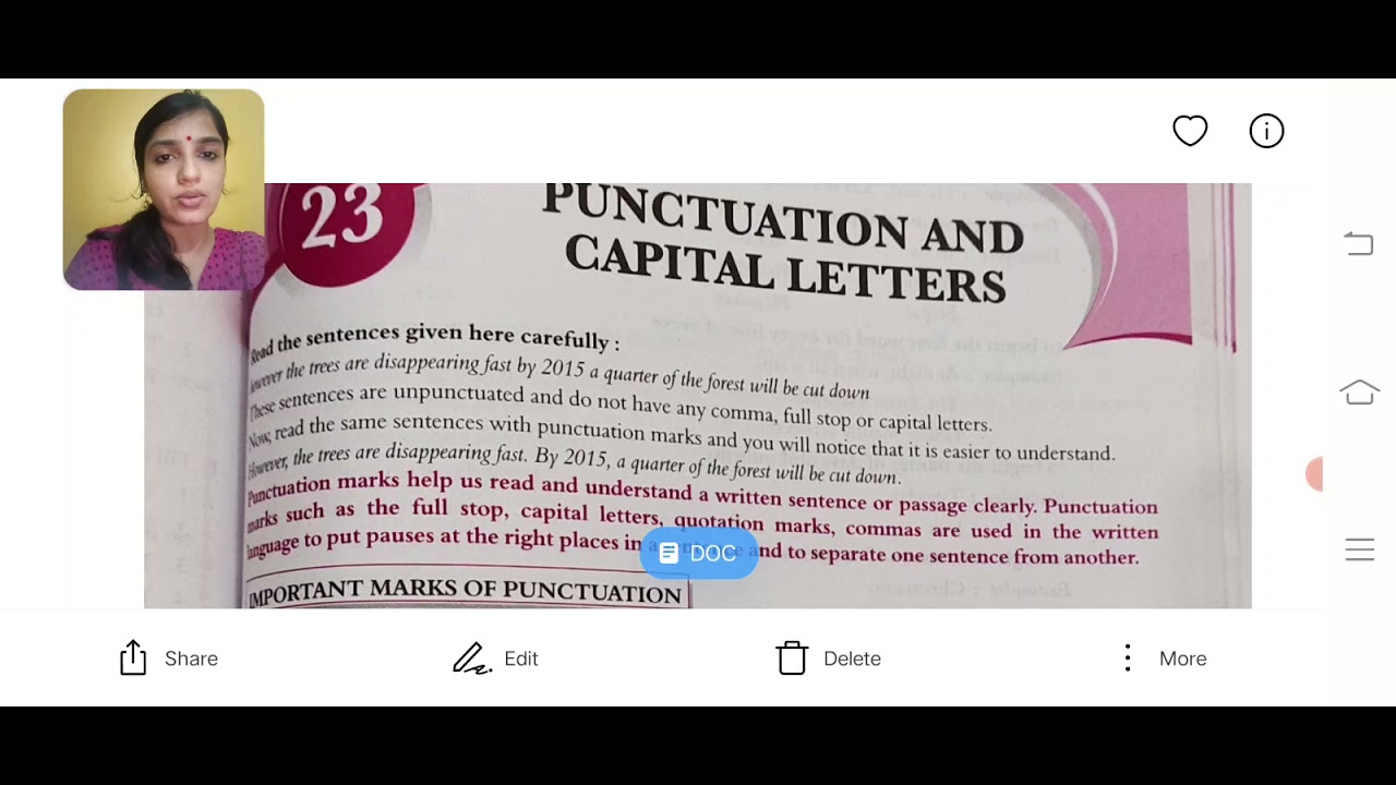 Class 6 Grammar Ch 23 Punctuation And Capital Letters YouTube class-6-grammar-ch-23-punctuation-and-capital-letters-youtube