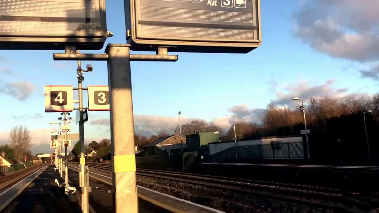 Hazelhatch and Celbridge Train Station (1/1/17) - YouTube