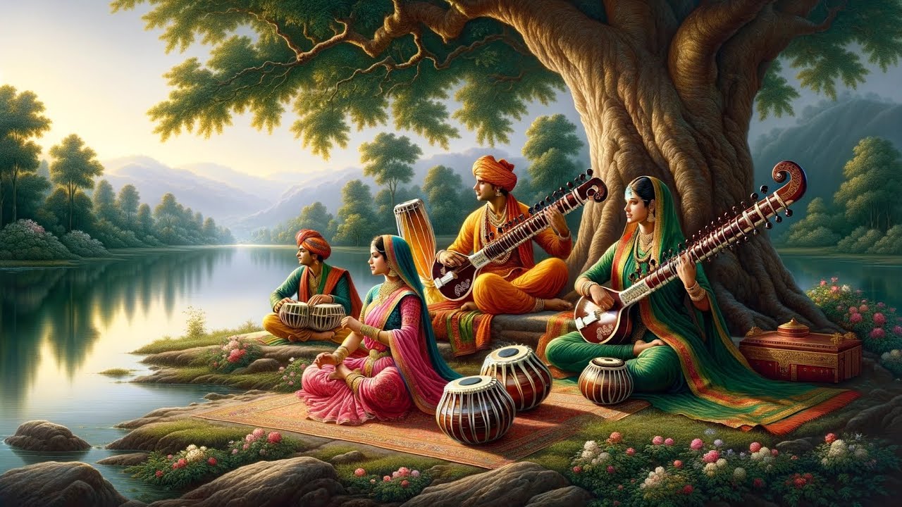 Serenity Strings: Indian Classical Ragas for Mindful Relaxation - YouTube