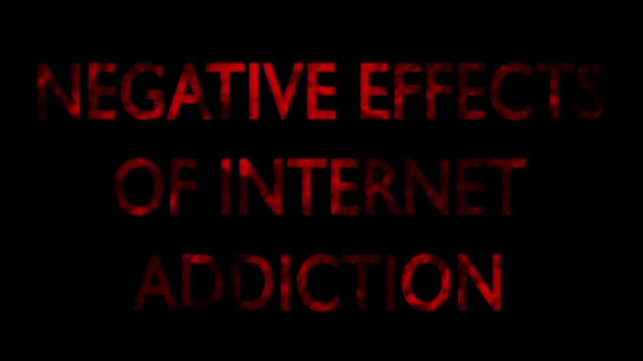 Negative Effects of Internet Addiction by Te-three-s - YouTube