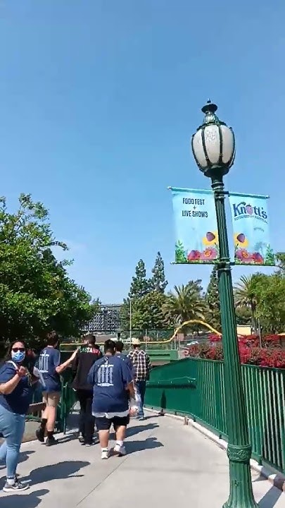 were at knotts berry farm school field trip - YouTube