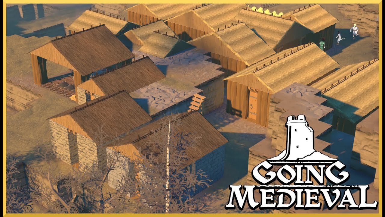 Going Medieval Mining Iron - Medieval Colony Builder - YouTube