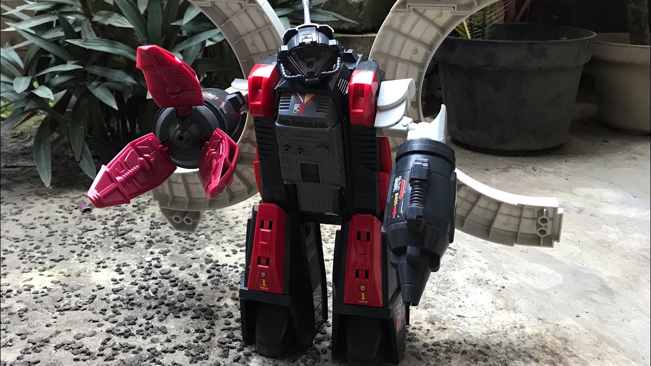 Merakit mainan robot jadul .. Super Change Robo Mechabot 1 (Omega Supreme) omegatron ...