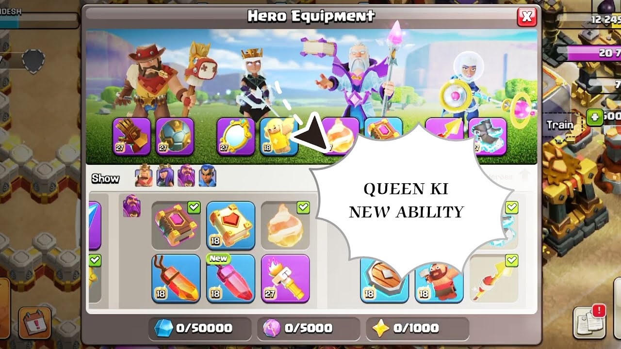 QUEEN KI NEW ABILITY/ HAM COC MEIN AAGE KAISE BADHE / HAM QUEEN SE ...