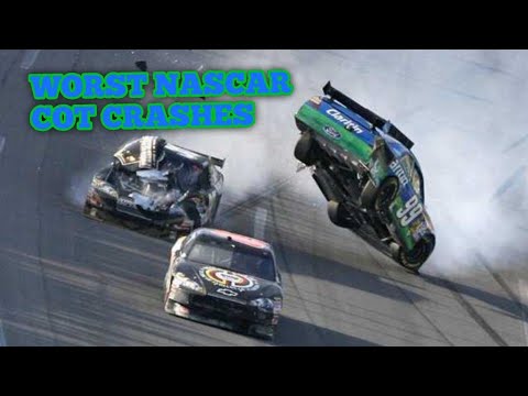 The Worst NASCAR "COT" Car Crashes - YouTube