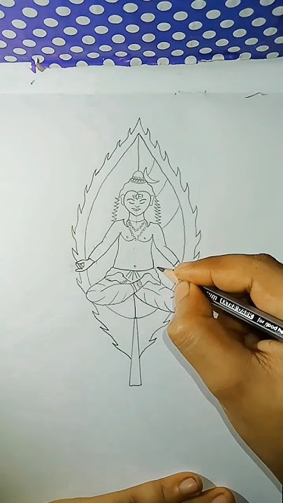 Shiv ji Drawing # How to draw shiv ji # Simple pencil drawing.. - YouTube