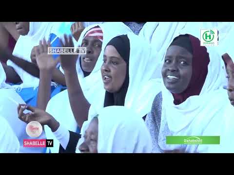 Boqolaal Shacab iyo mas'uuliyiin isugu yimid xarunta degmada Boondheere oo taageeray dagaalka AS.