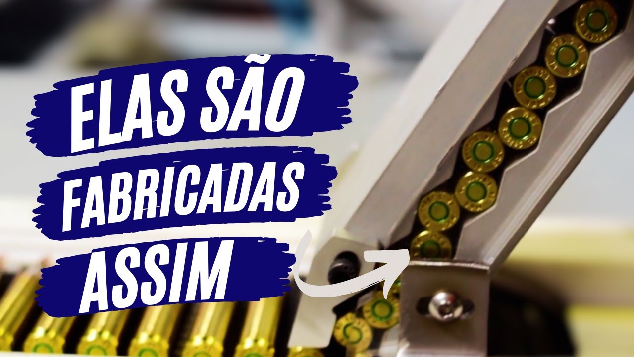 Como a MUNIÇÃO(bala) é feita - Processo Industrial - YouTube