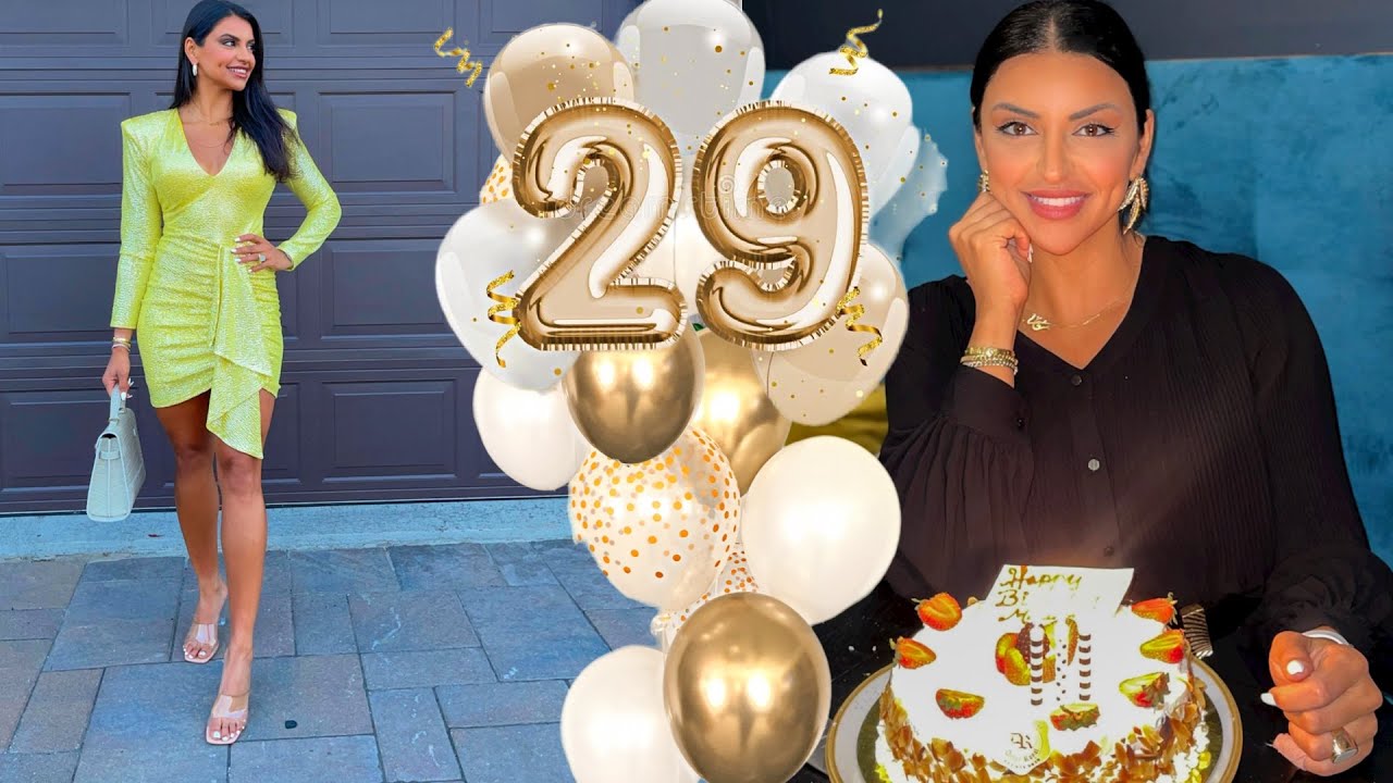 حفلة عيد ميلادي ال 29 🎊🎂 Youtube