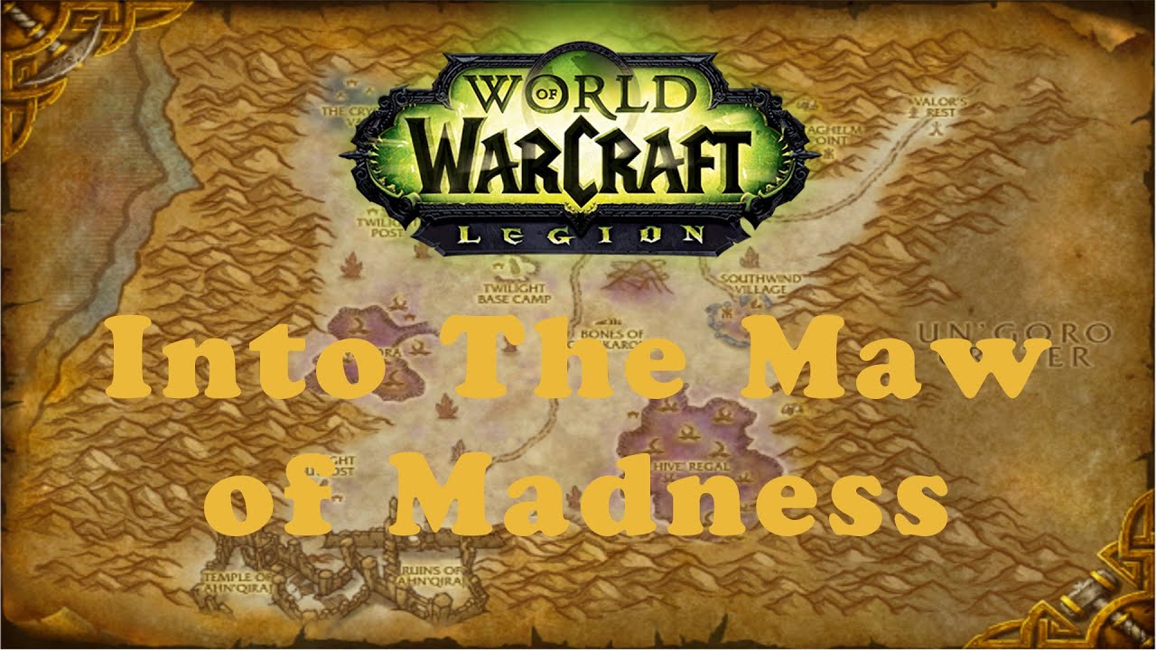 World of Warcraft Quest: Into The Maw of Madness (Alliance) - YouTube