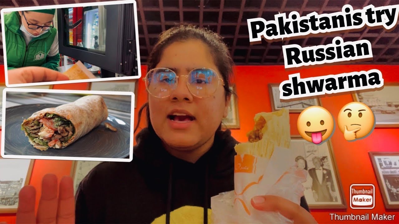 PAKISTANIS TRY RUSSIAN SHAWARMA 😛~| What I Buy From Lalafo ??🤔 - YouTube