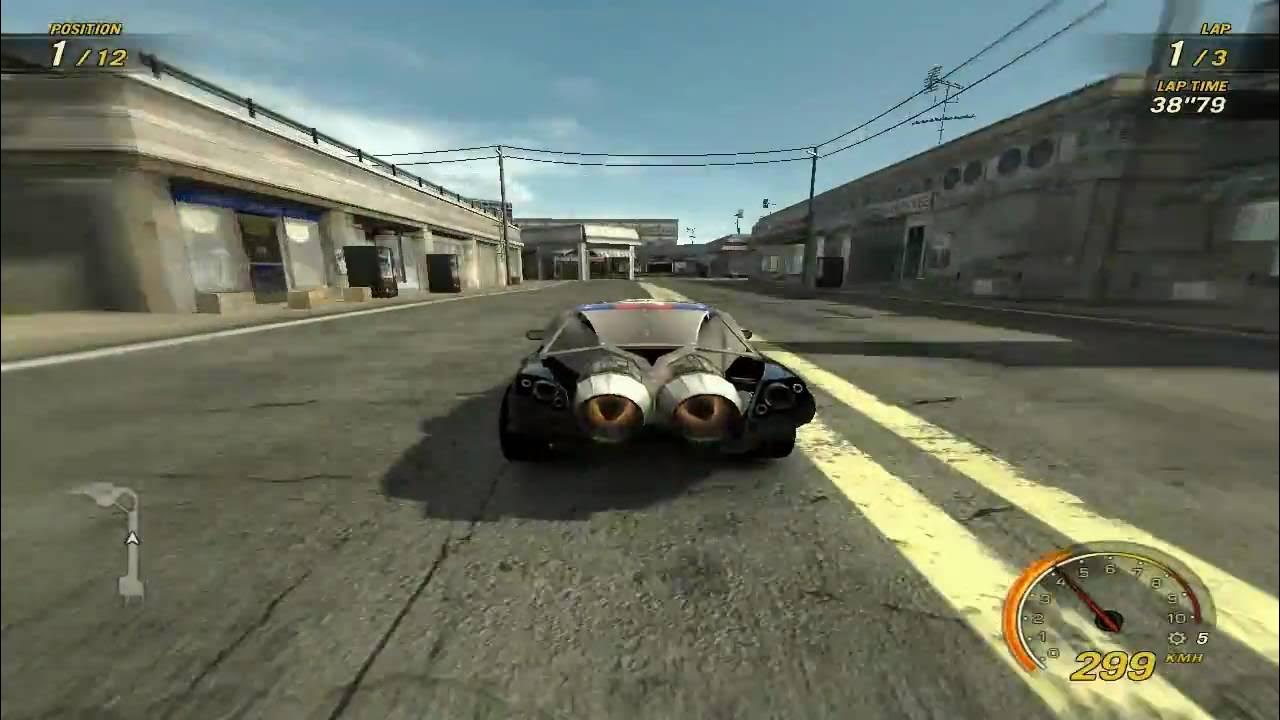FlatOut Ultimate Carnage - Water Canal 1 - Racing with Rocket - YouTube