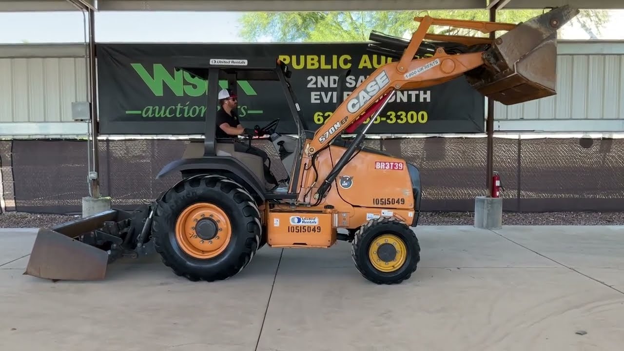 Case 570N EP Skip Loader For Virtual Online Auction November 12, 2022 ...