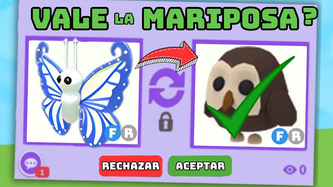 Que ofrecen por la mariposa de diamante en Adopt Me - YouTube