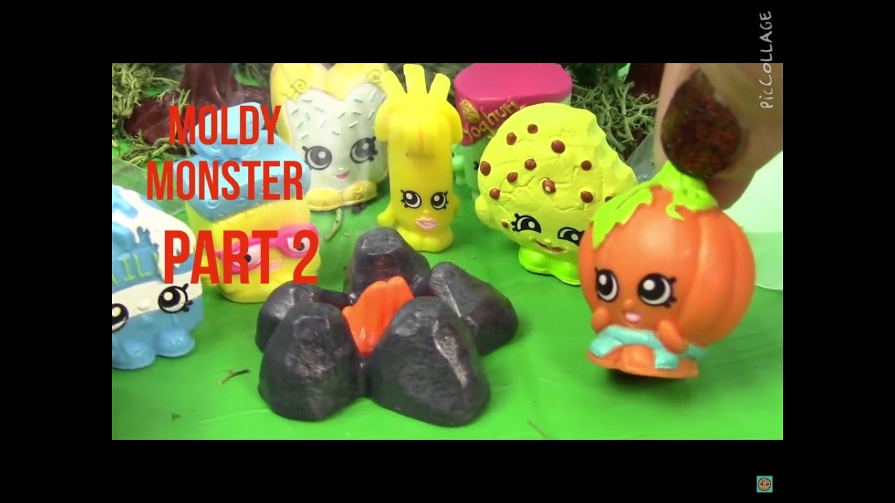 Shopkins Halloween Moldy Monster Part 2 - YouTube