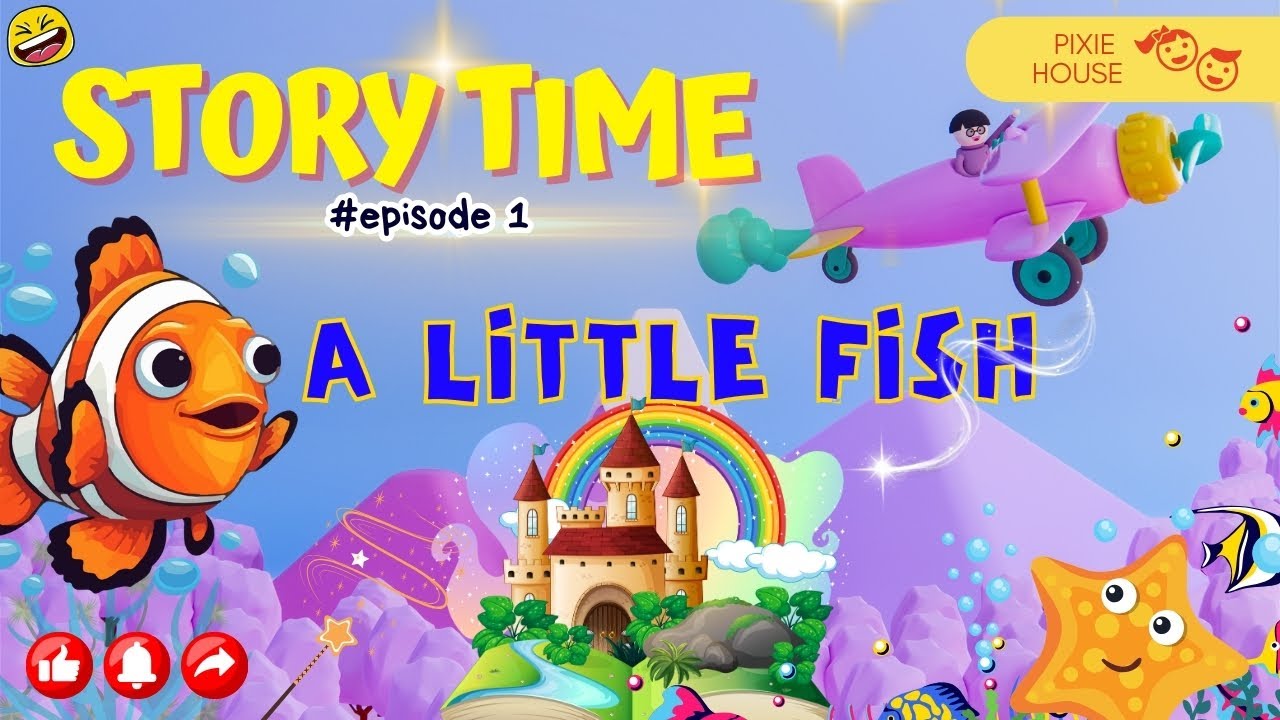 A little Fish Story ''Bedtime story for Kids" #storytime #fairytales # ...