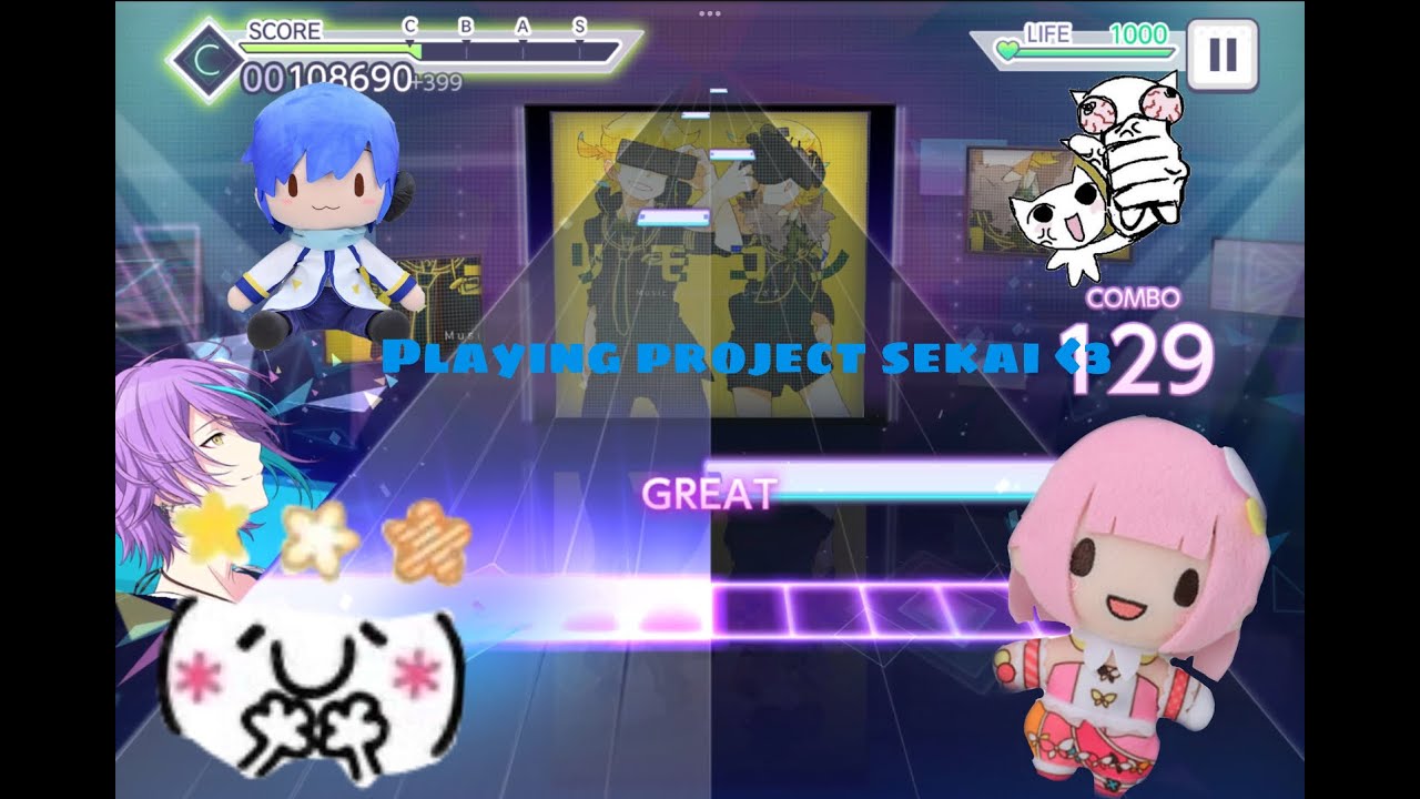 playing project sekai!☆☆ - YouTube