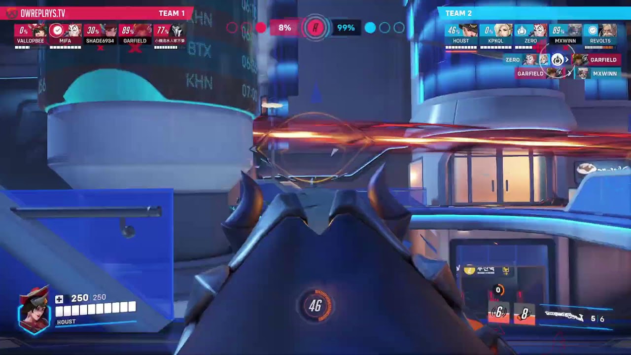 Ashe oneshot build no dynamite spam carry by HOUST — Overwatch 2 Replay MRHHQT - YouTube