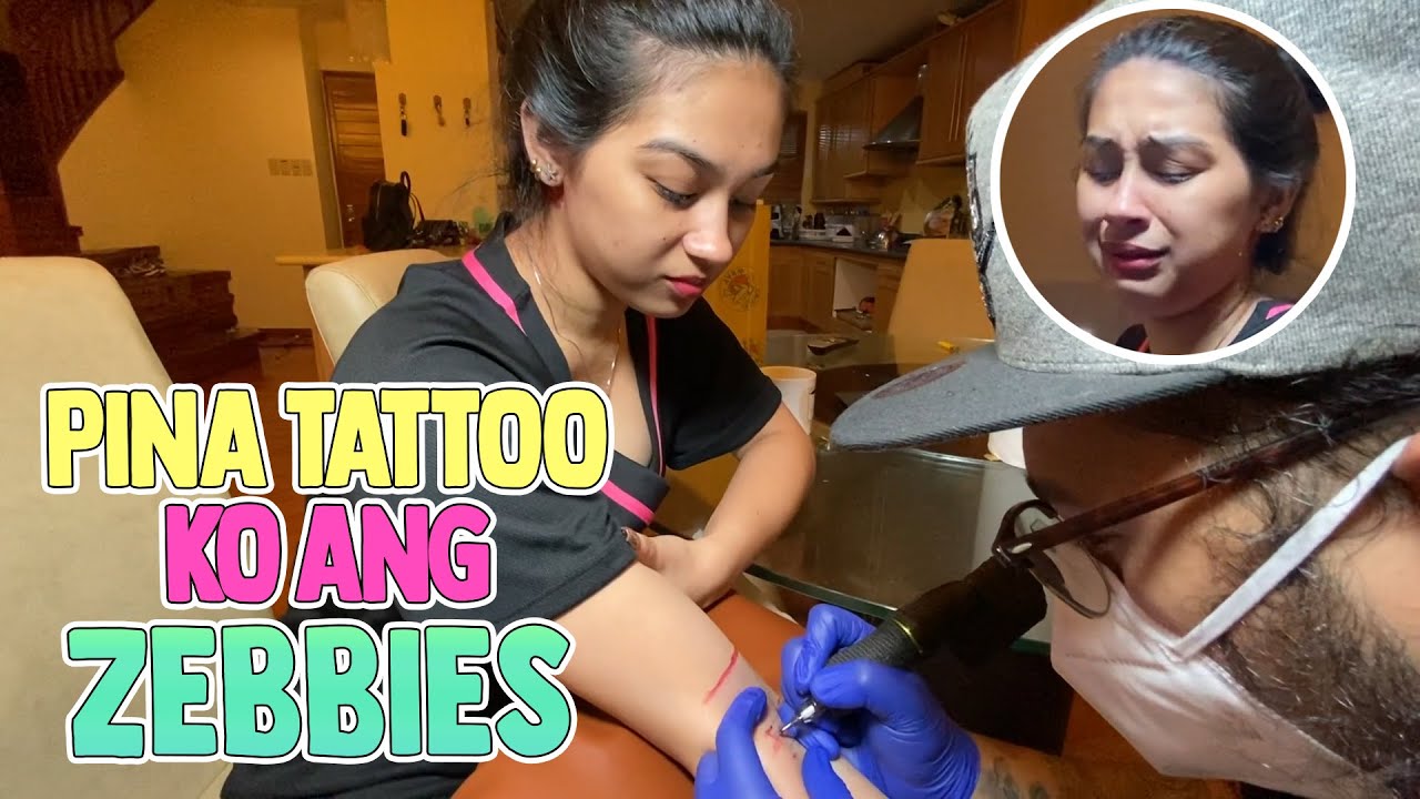 PINA-TATTOO KO ANG ZEBBIES!! (WORTH IT ANG SAKIT!) | ZEINAB HARAKE ...