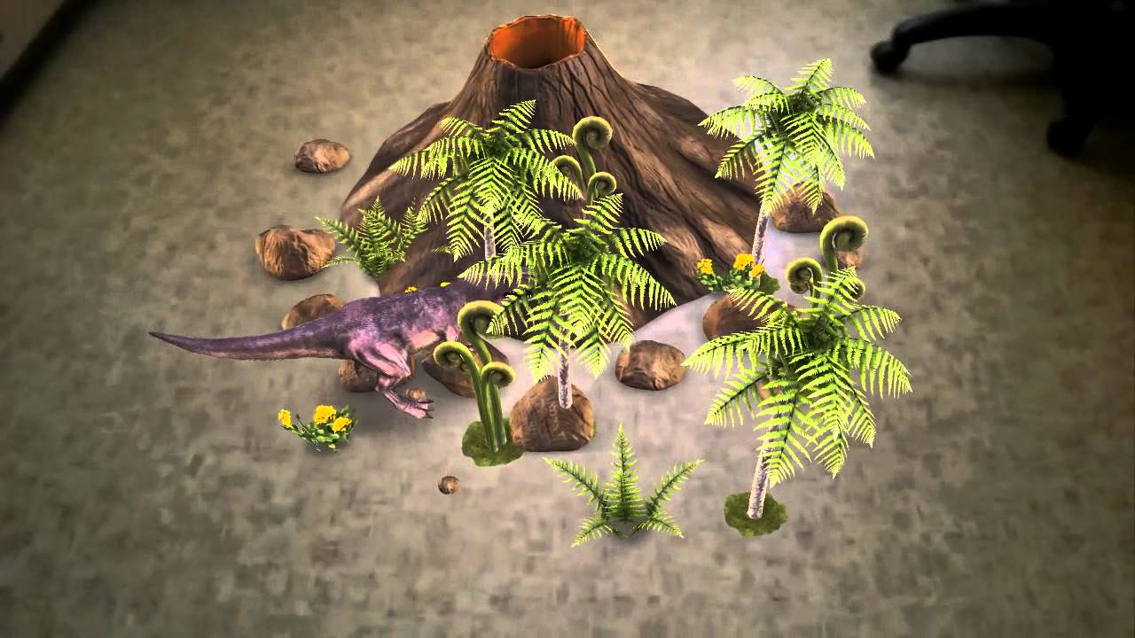 Sony AR effect Dinosaur - YouTube