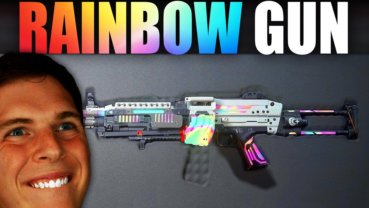 I Used the Power of the Rainbow to Destroy Everyone in Warzone - YouTube