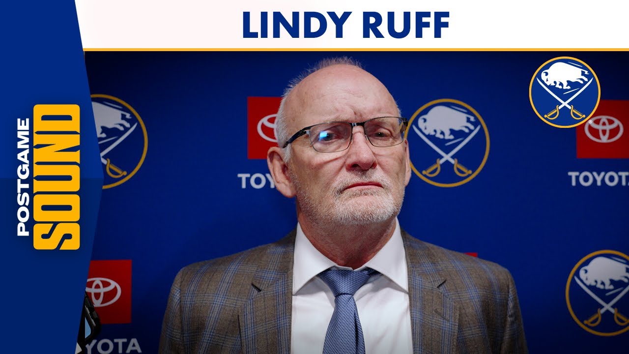 "Frustration Settled In" | Lindy Ruff After Loss To Red Wings | Buffalo ...