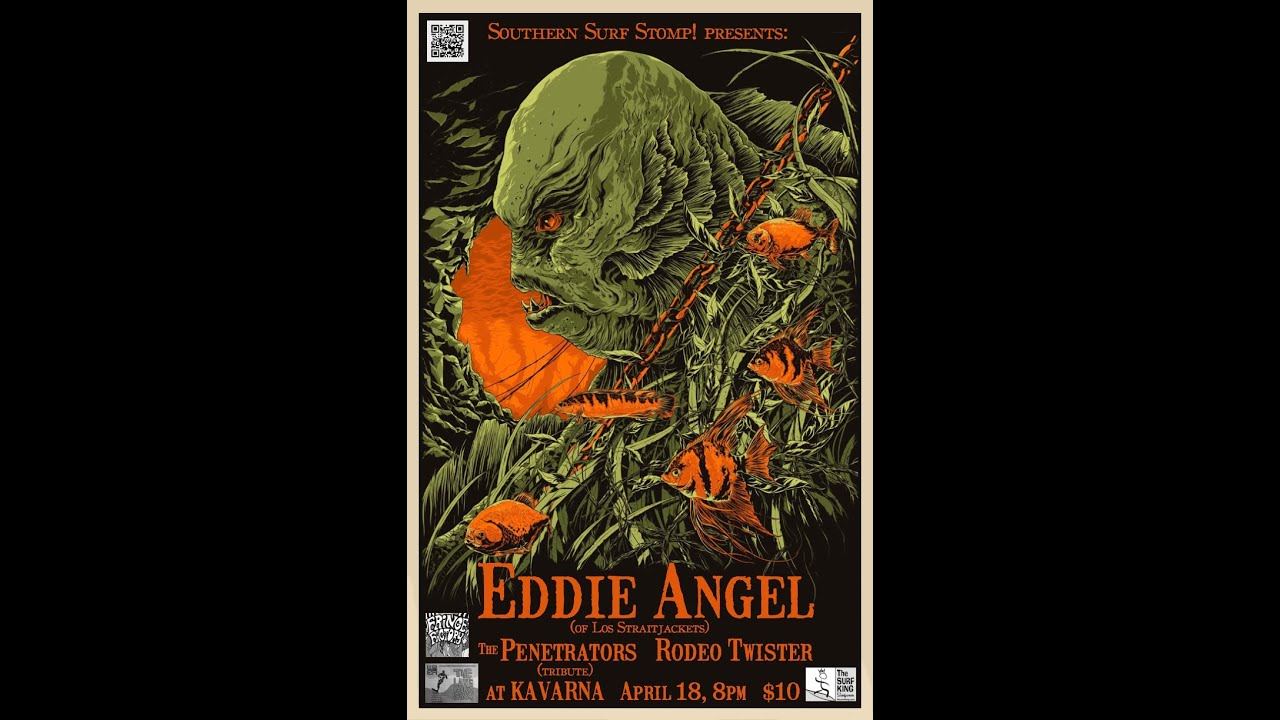 Southern Surf Stomp! w/ Eddie Angel (Los Straitjackets), The ...