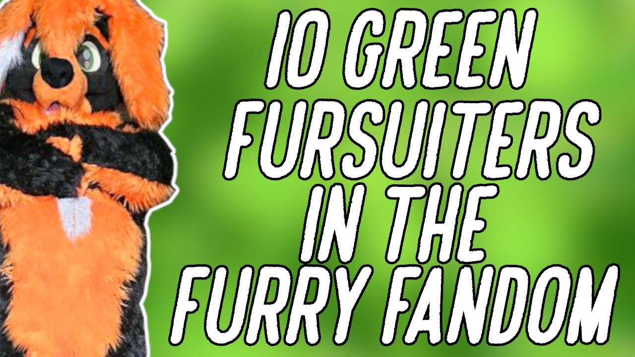 10 GREEN FURSUITERS IN THE FURRY FANDOM - YouTube