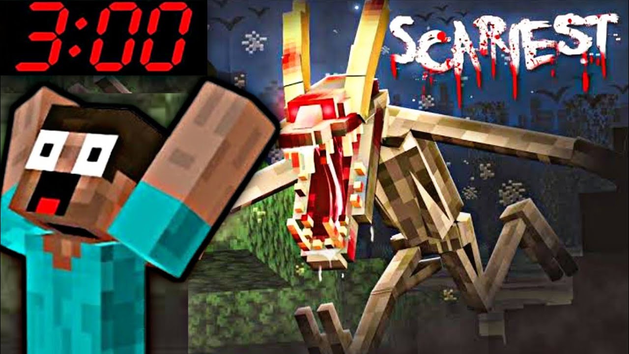 I Played the Scariest Minecraft Mod !! Goatman Minecraft Gameplay - YouTube