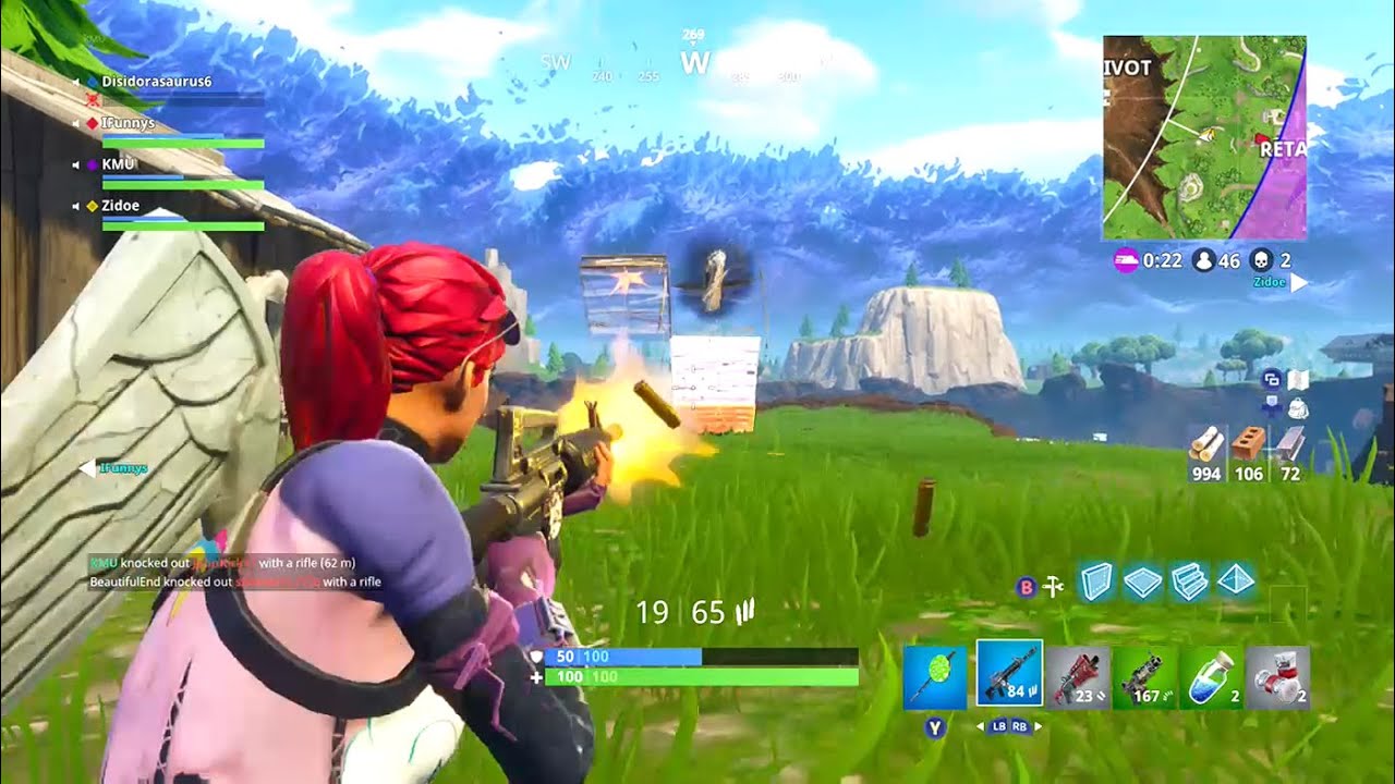 Old Fortnite clips compilation (Seasons 1-6) - YouTube
