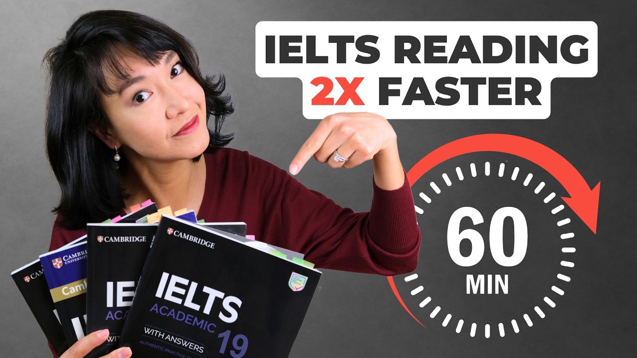 How to 2X Your IELTS Reading Speed - YouTube