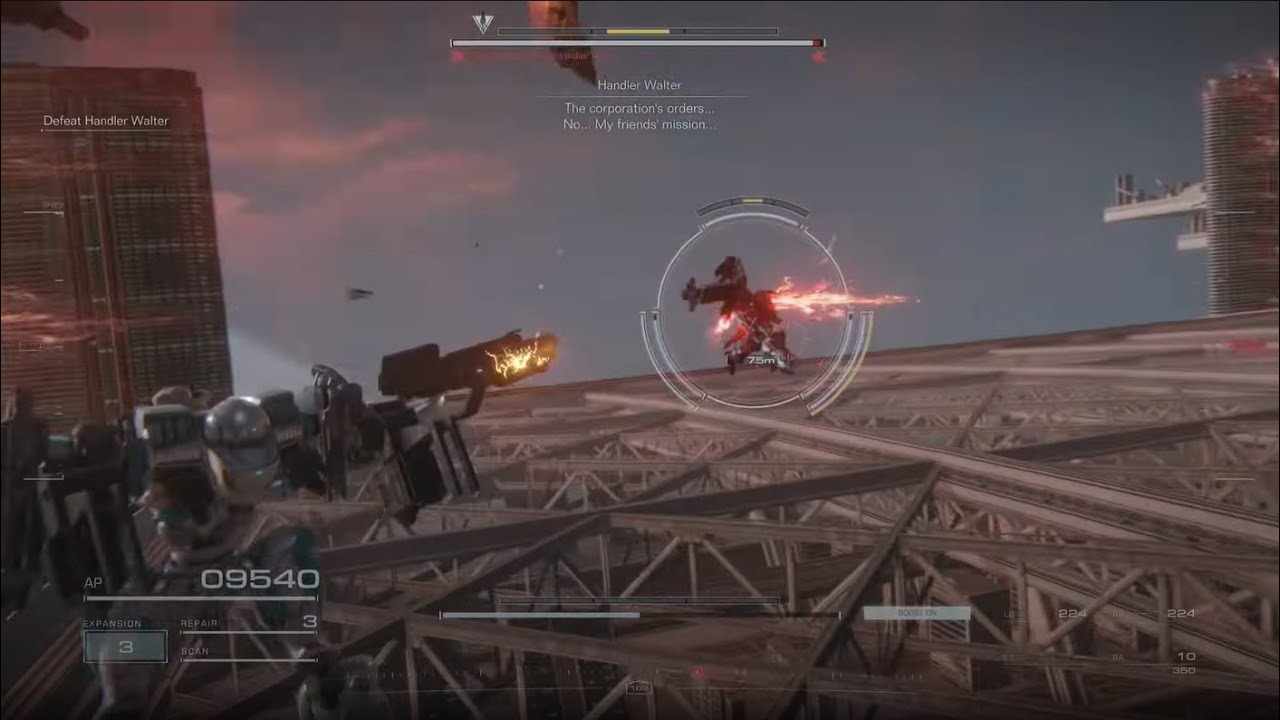 Armored Core VI - IB-C03: HAL 826 / Handler Walter - No Damage - YouTube