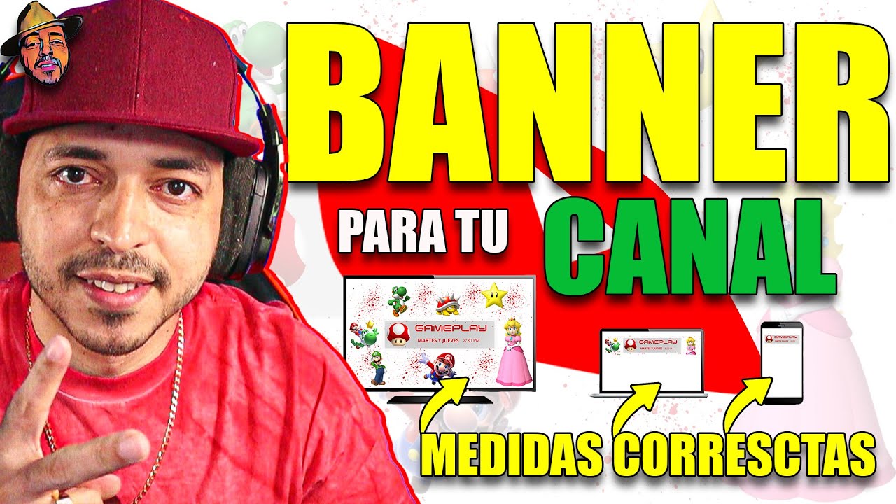BANNER a la MEDIDA: Tutorial Completo con Medidas 100% AJUSTABLES [PASO A PASO] - YouTube