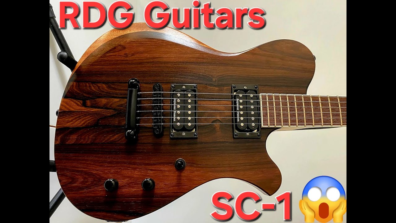 RDG Guitars SC-1 Model. Amazing!!! - YouTube