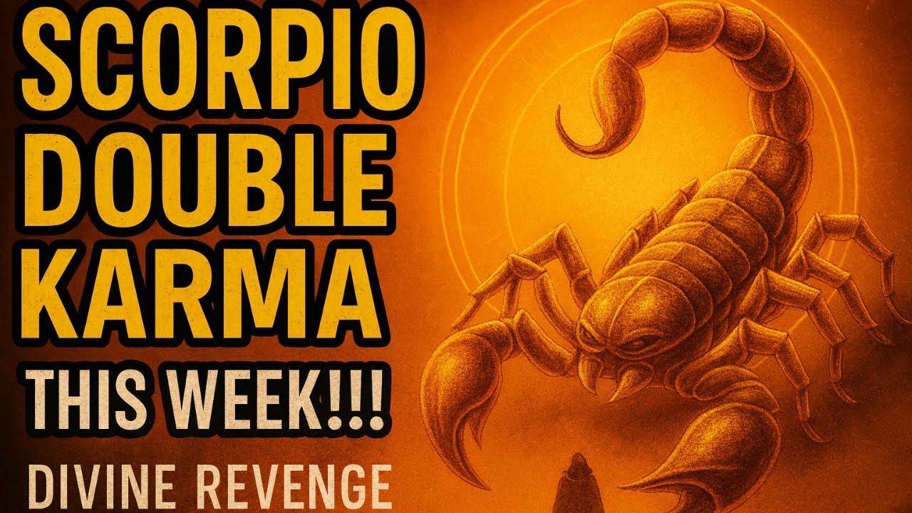 SCORPIO DOUBLE KARMA!! WHOEVER HURT YOU WILL FALL THIS WEEK! DIVINE ...