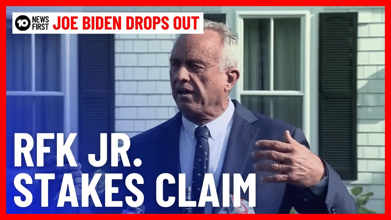 RFK Jr. Stakes His Claim For Democratic Candidate | 10 News First - YouTube