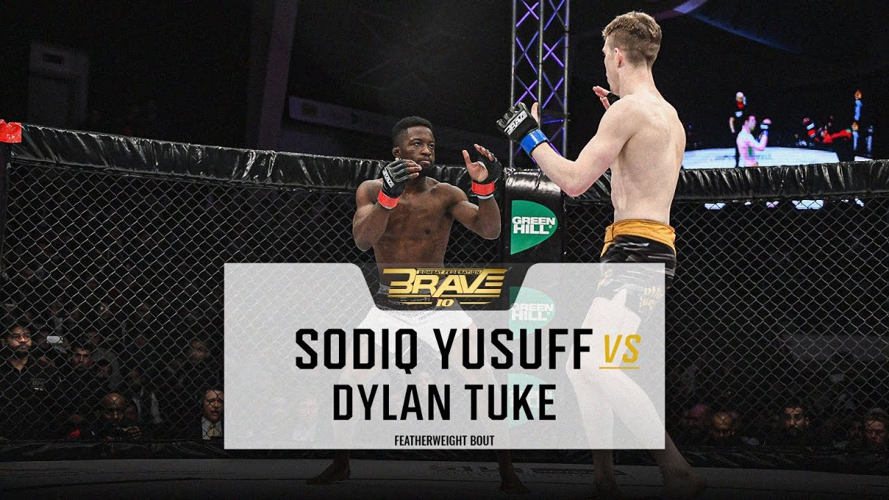 Soddiq Yusuf vs Dylan Tuke | FREE MMA Fight | BRAVE CF 10 - YouTube