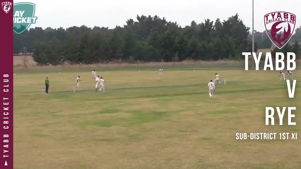 1st XI Highlights - Tyabb v Rye - 2024/2025 - YouTube