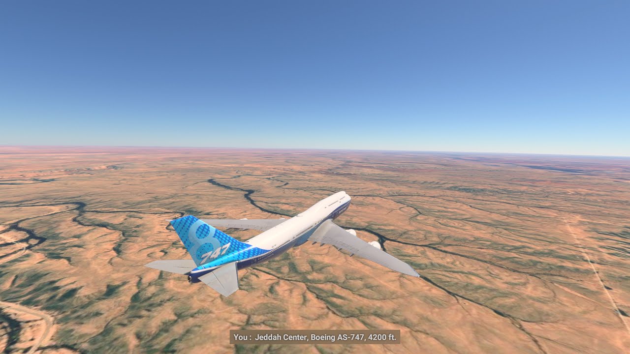 Microsoft flight simulator airbus A320 neo & boeing 747-8 take off ...