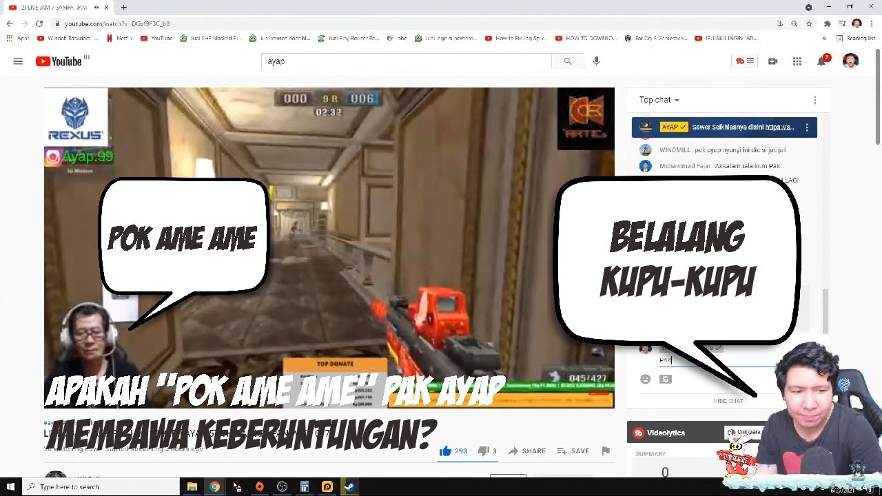 Momen Windah Basudara dan Pak AYAP Duet Lagu "Pok Ame-Ame" saat Gacha ...