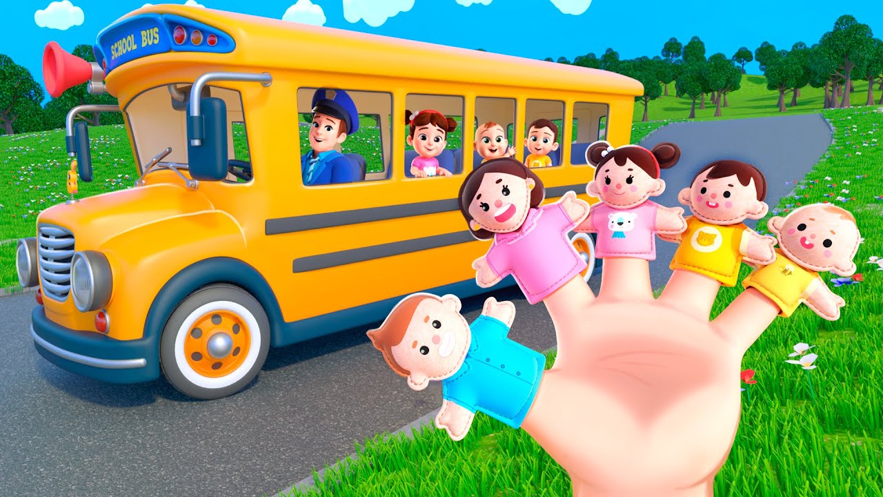 Wheels on The Bus, Finger Family, 5 Little Ducks, Itsy Bitsy Spider ...