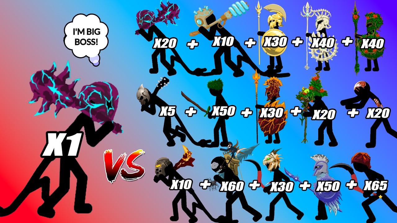 Giant Vamp Vs All Stick Figures In Stick War Legacy - Who Will Win ...