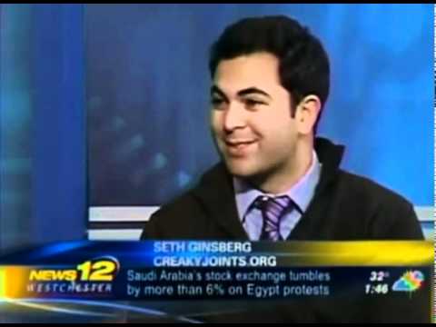 Seth Ginsberg Is Interviewed About 'Hand in Hand for RA' -- News 12 ...