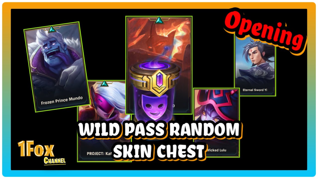WILD PASS RANDOM SKIN CHEST Receive a random skin (tier: Epic) Part1 ...