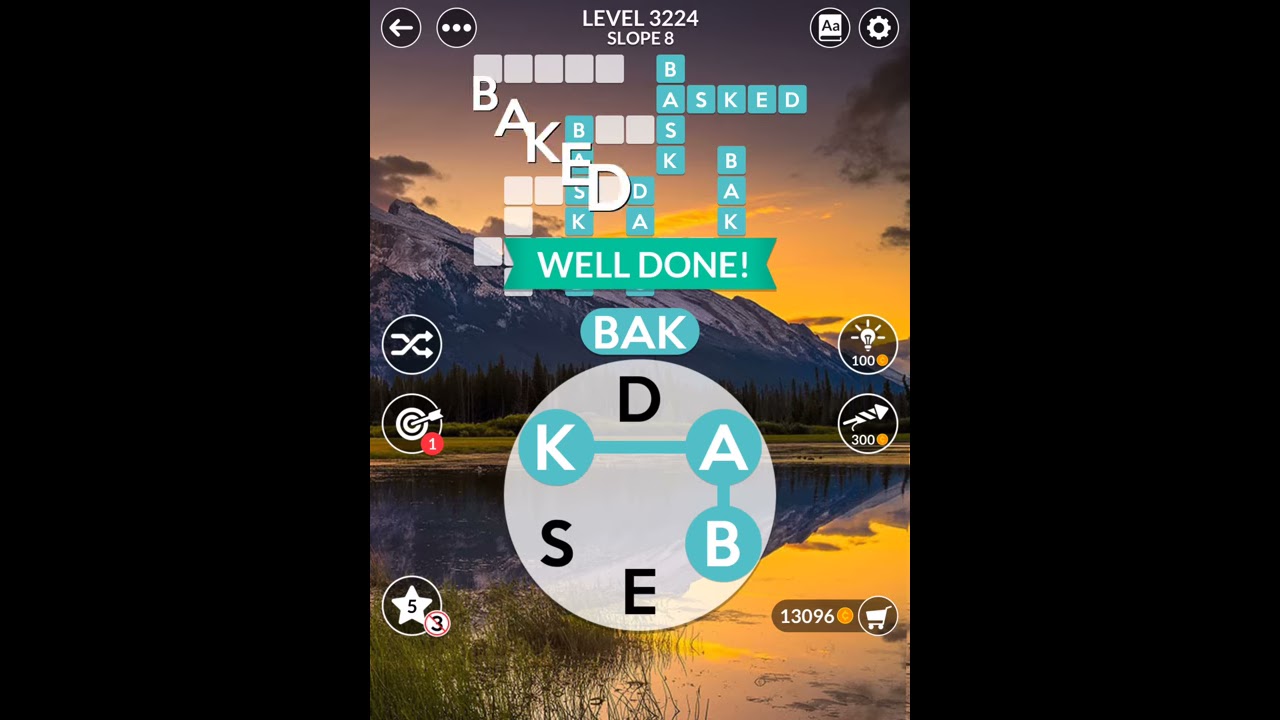 Wordscapes Level 3224 Answers - YouTube