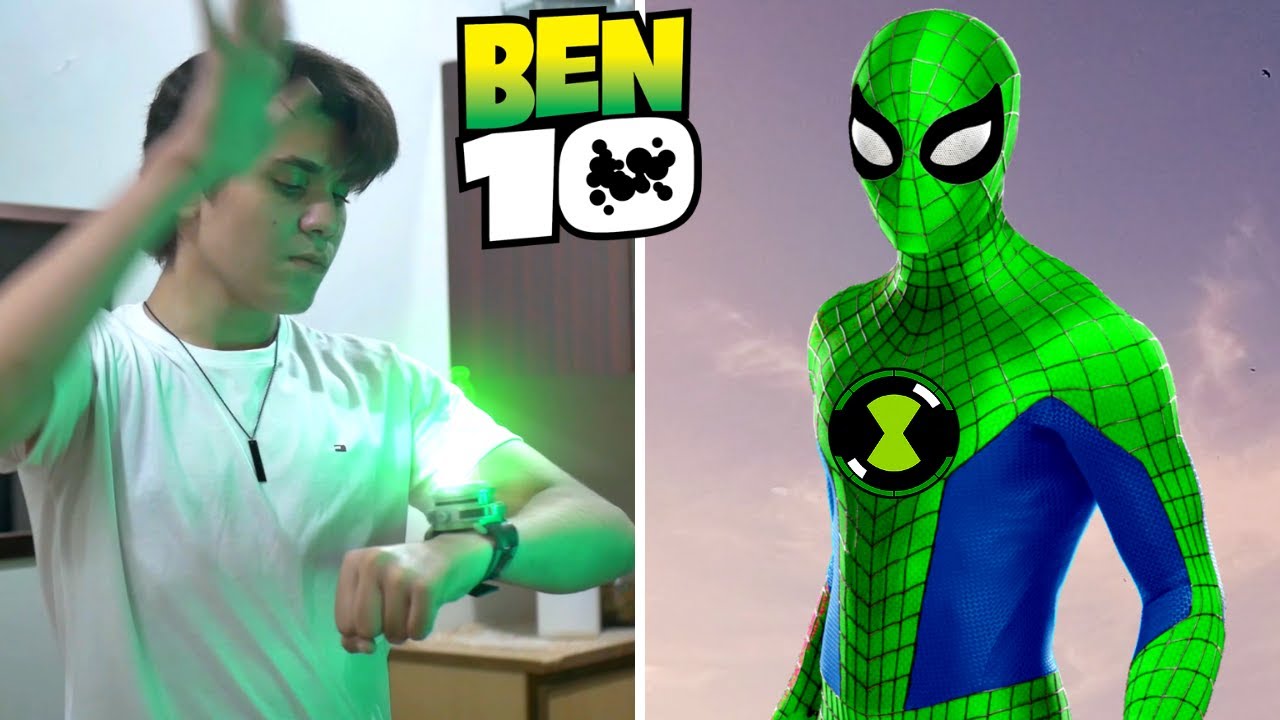 Ben 10 Transforming into Spider Man | Fan made Short Film - YouTube